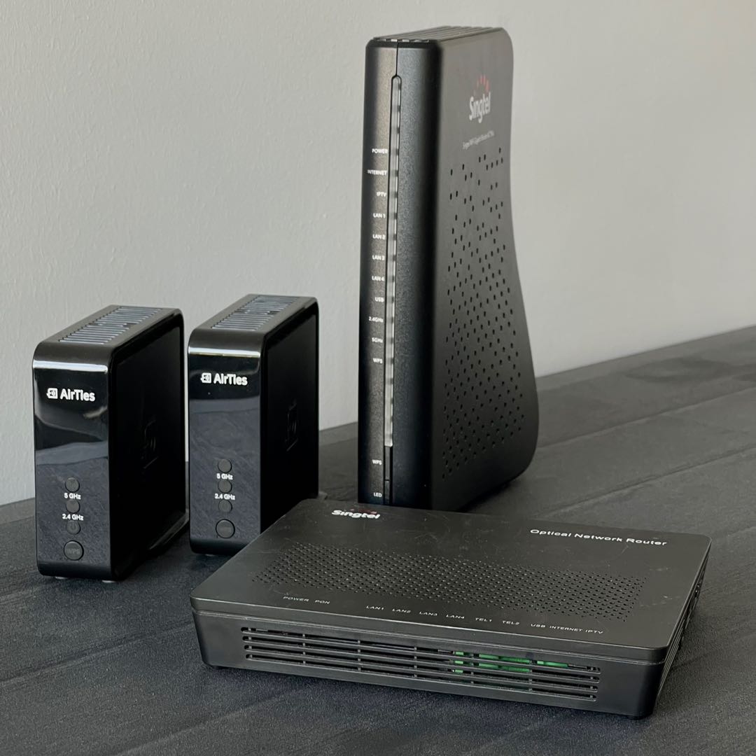 Optical Network Router, Airties Mesh x2, WIFI Gigabit Router AC Plus ...