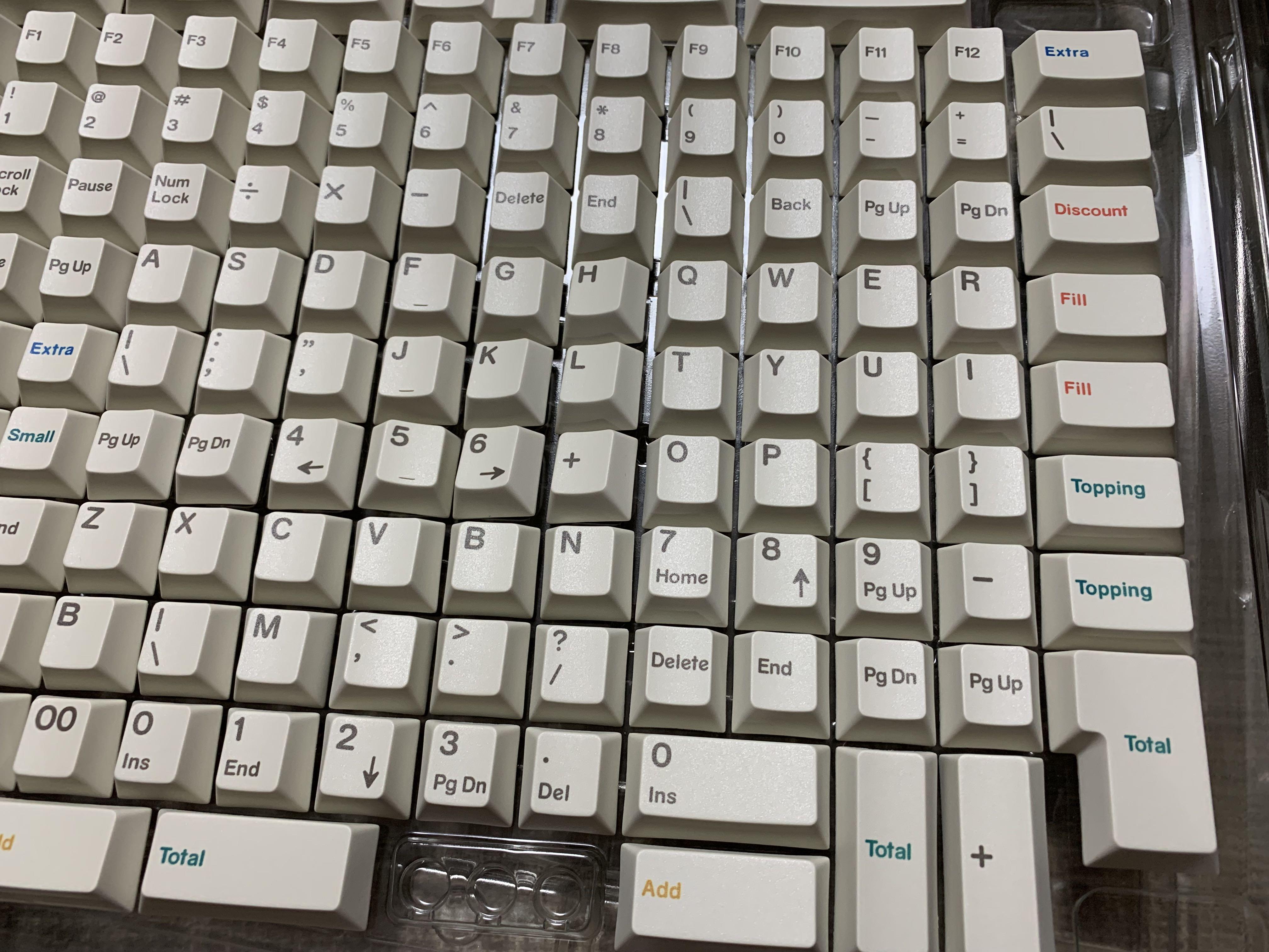 Pbt Froyo Keycaps Colorful Fonts Computers And Tech Parts