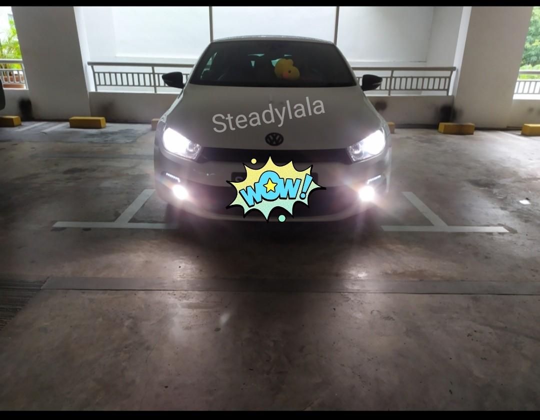 vw scirocco front side light bulb