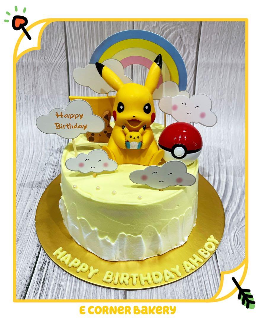 Pikachu design, Food & Drinks, Homemade Bakes on Carousell