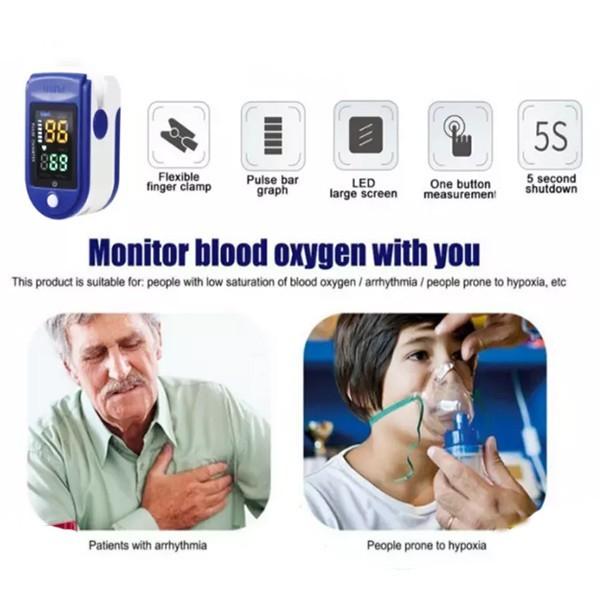 PULSE OXIMETER DIGITAL ORIGINAL MULTIFUNCTION, Health & Nutrition ...
