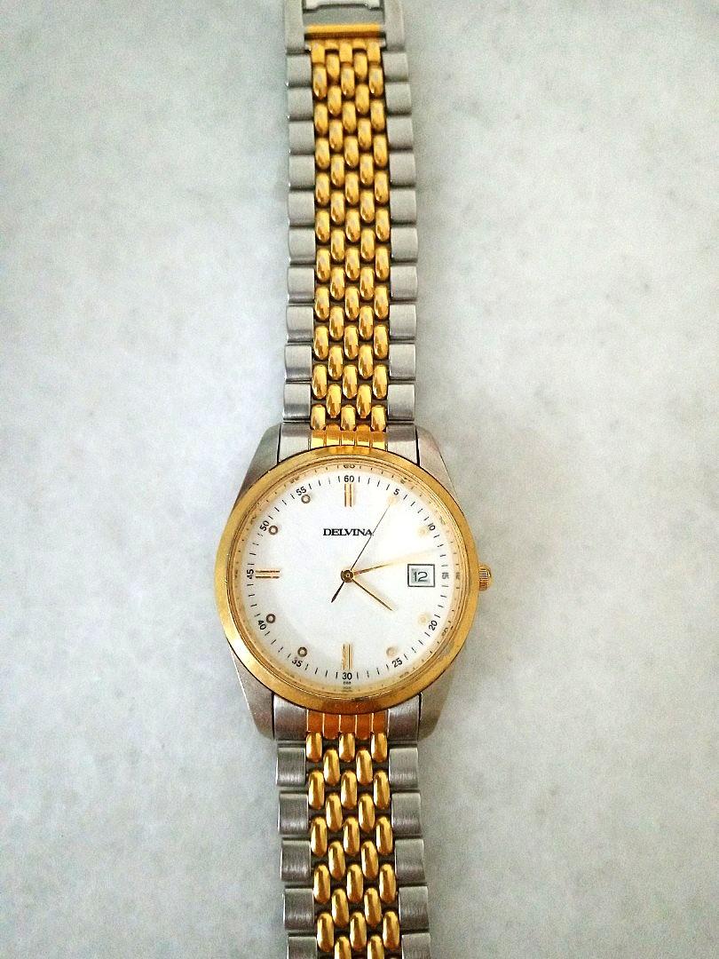 (Rare) Delvina watch, Luxury, Watches on Carousell