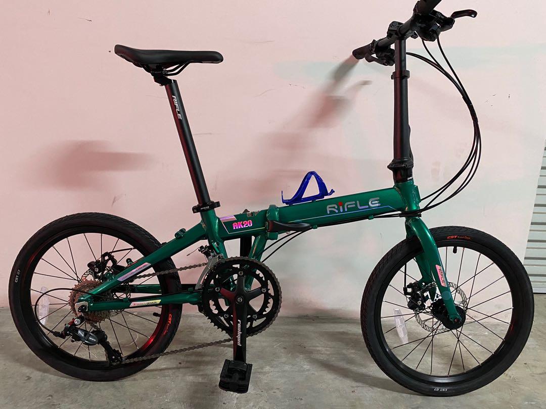 Rifle AK20 Folding Bike Pack with 18 Speed Rapid Fire Sensah Shifter ...