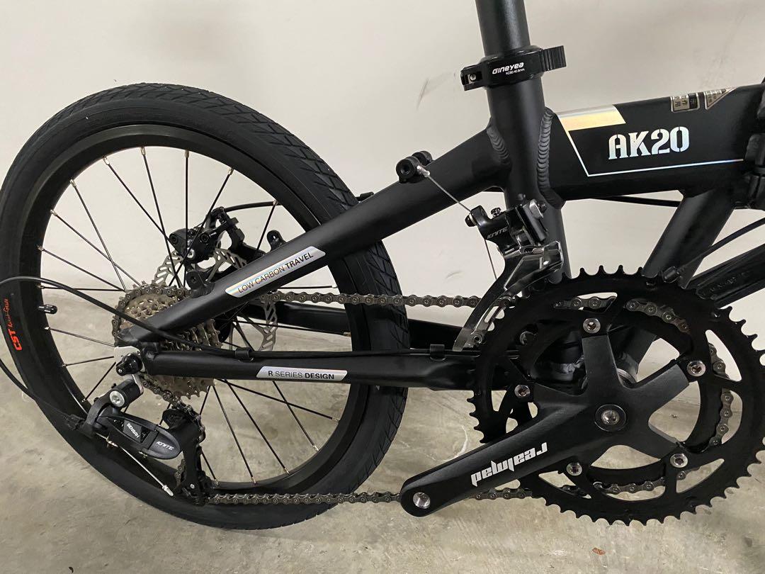 Rifle AK20 Folding Bike Pack with 18 Speed Rapid Fire Sensah Shifter ...