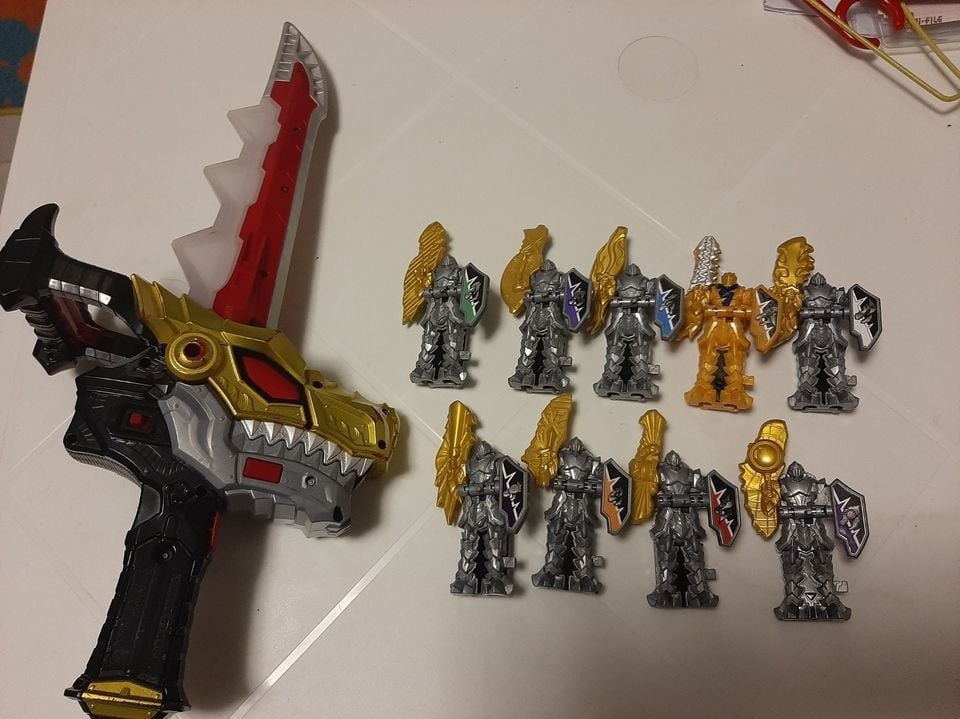 Ryusoulger DX Ryusoul ken+ Ryusoul keys set Power Rangers Dino Fury ...