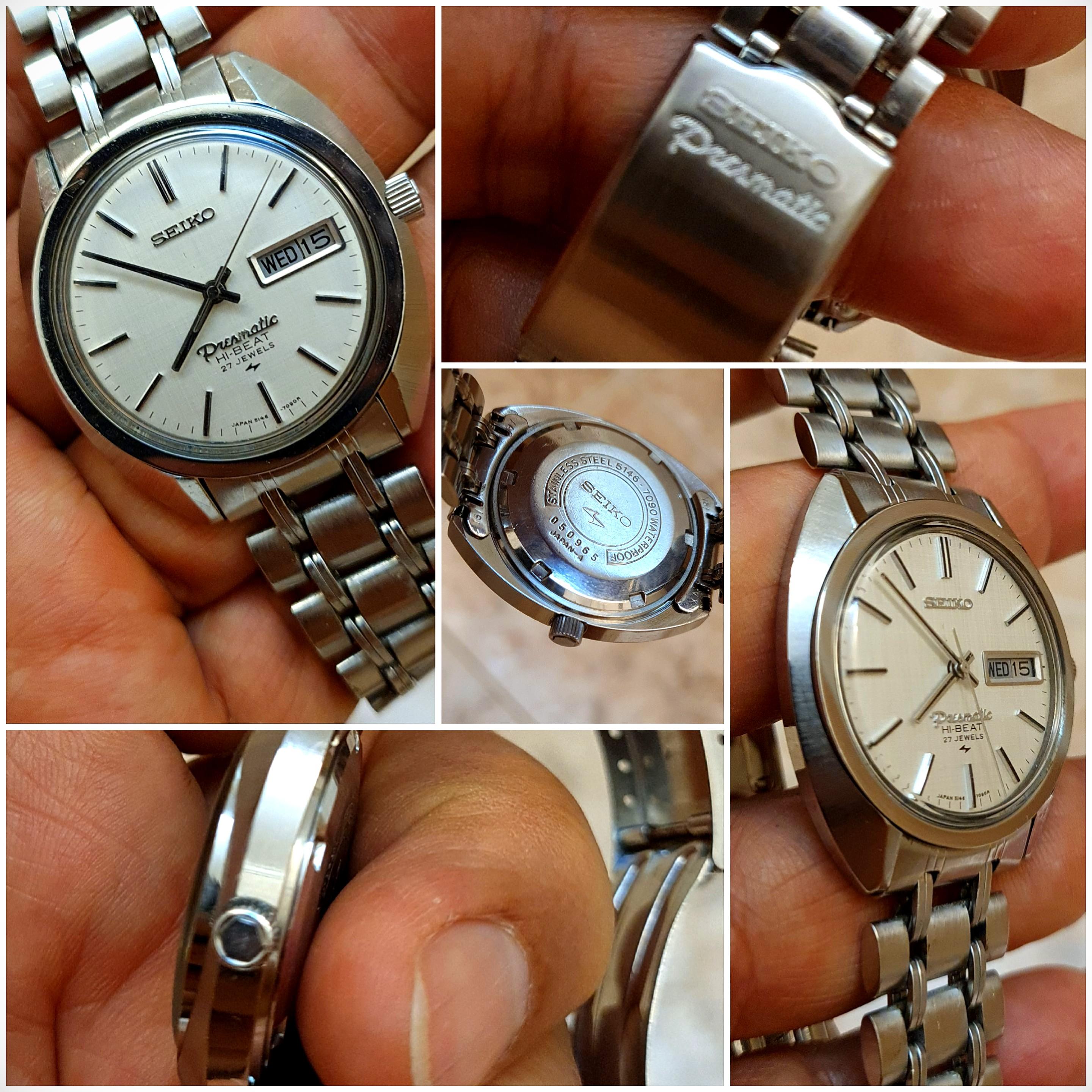 Seiko Presmatic 5146-7090 HiBeat Super Rare Vintage Made in Japan, Men ...