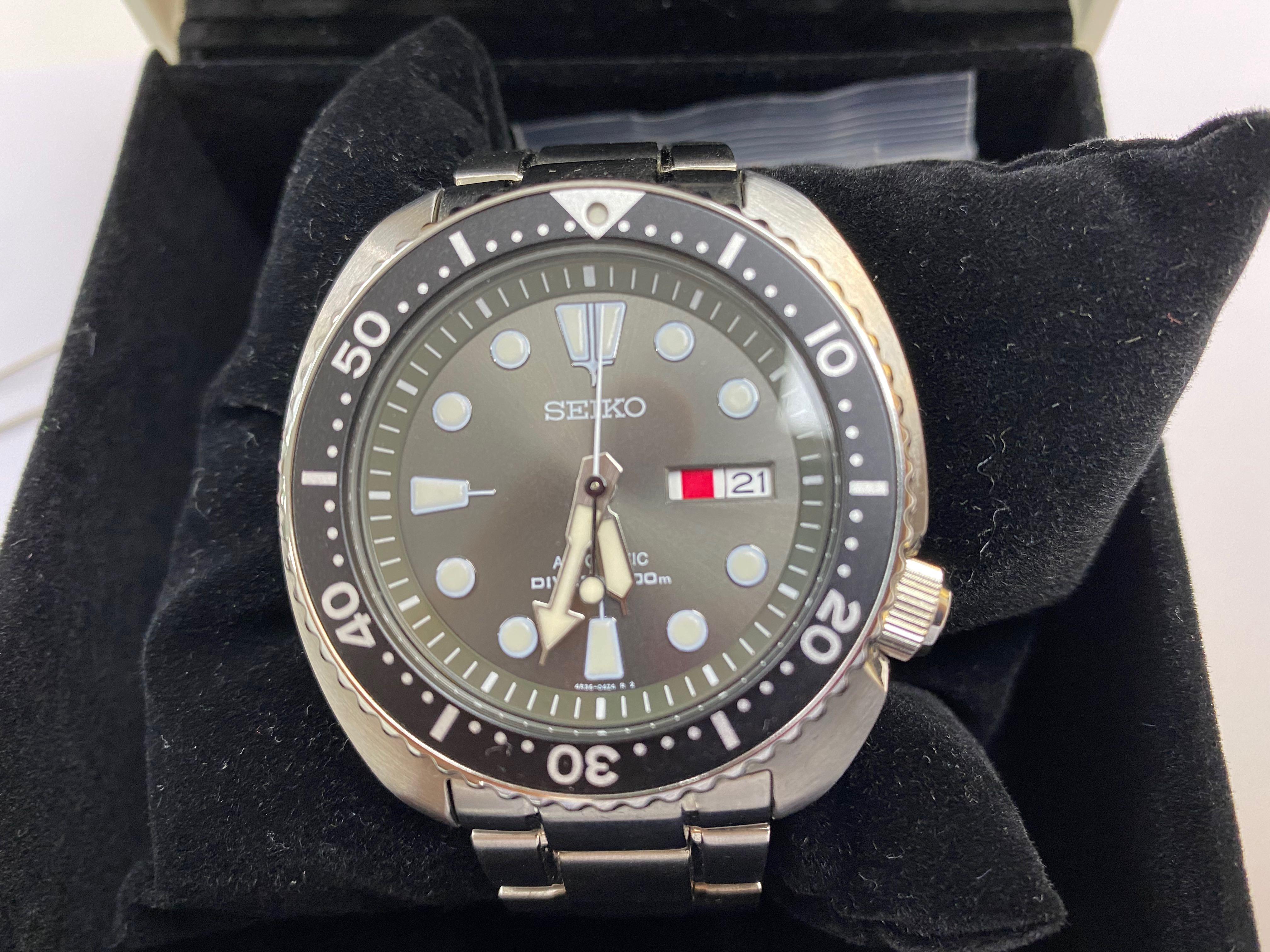 Seiko Turtle SRPC23K1, Luxury, Watches on Carousell