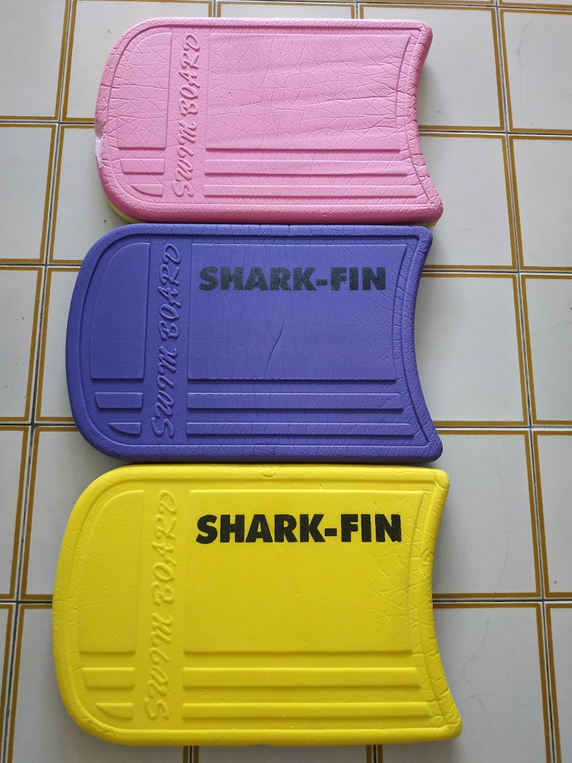 Shark-fin swim board (used), Sports Equipment, Sports & Games, Water ...