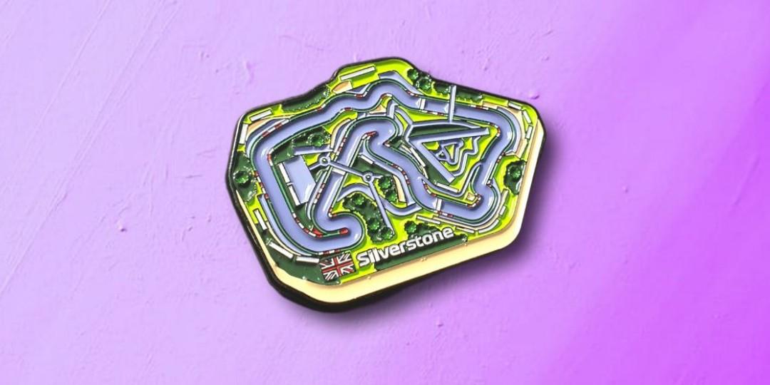 Silverstone Circuit, F1 Enamel Pin, Hobbies & Toys, Stationery & Craft ...