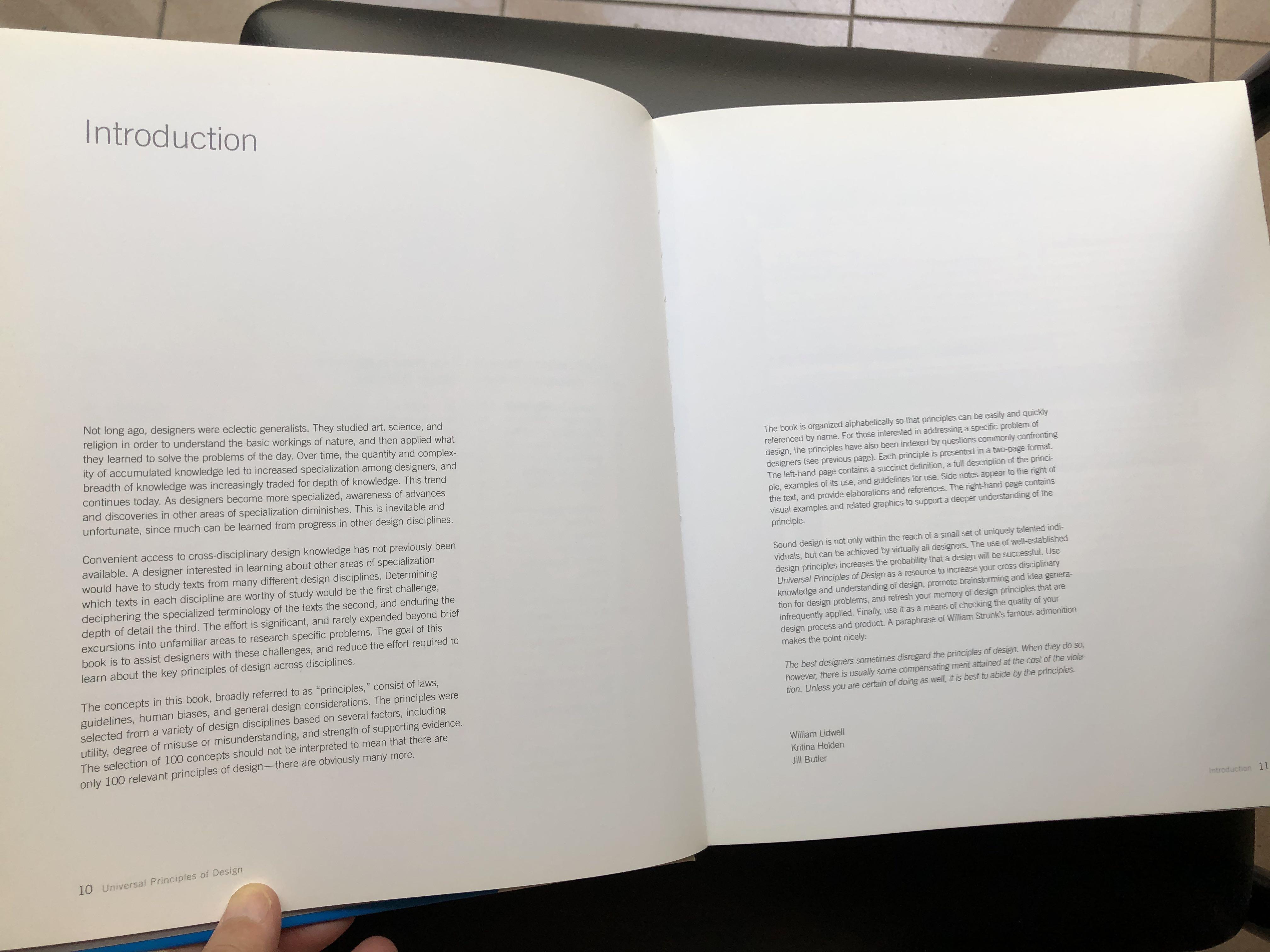 Singapore business law & 3 Design books: Universal principles of Design ...