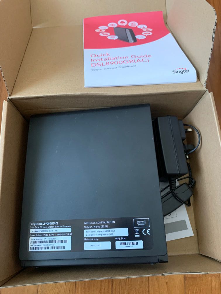 Singtel Business Router, Computers & Tech, Laptops & Notebooks on Carousell