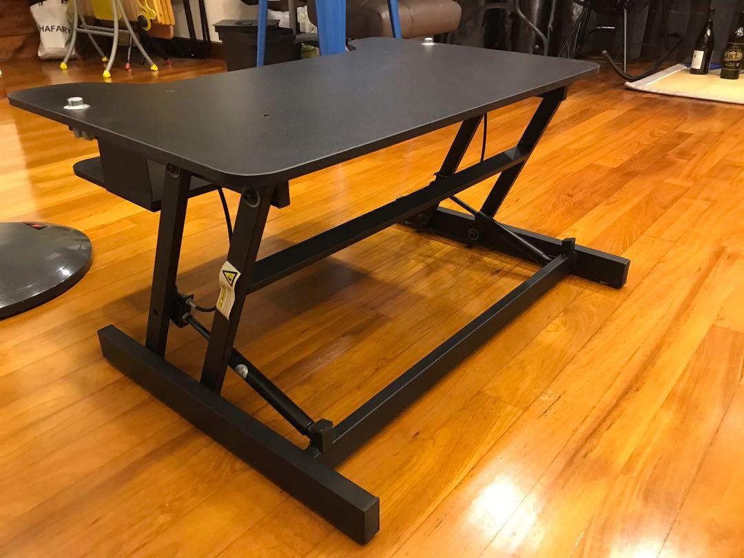 Sit stand table mechanism, Furniture & Home Living, Furniture, Other ...