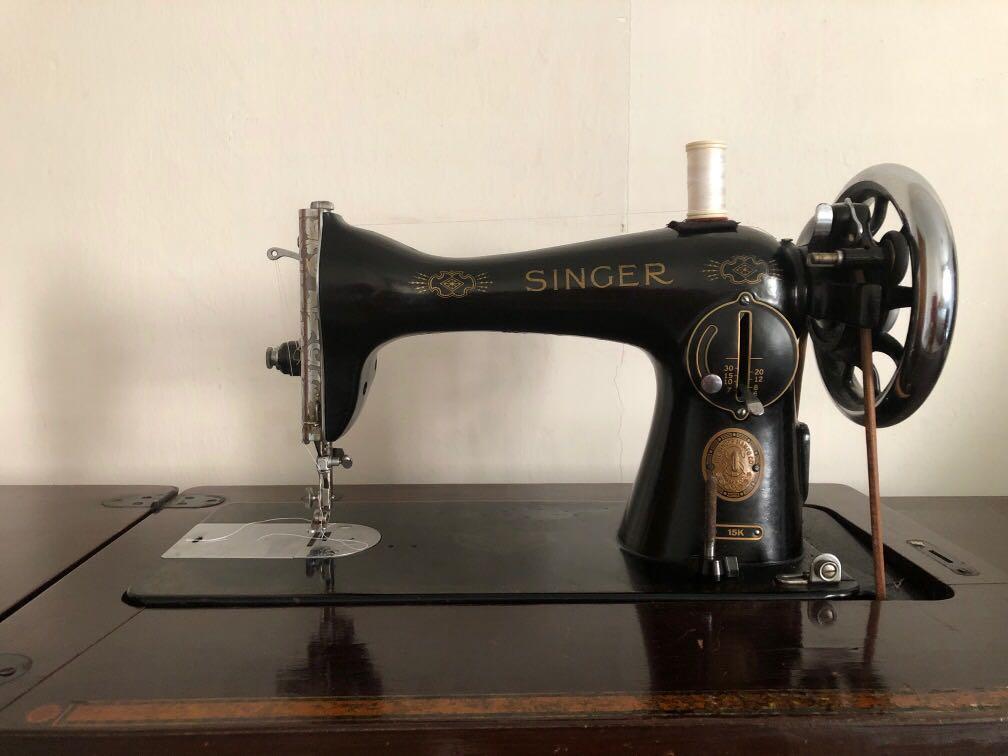 Traditional Singer Sewing Machine, TV & Home Appliances, Other Home ...