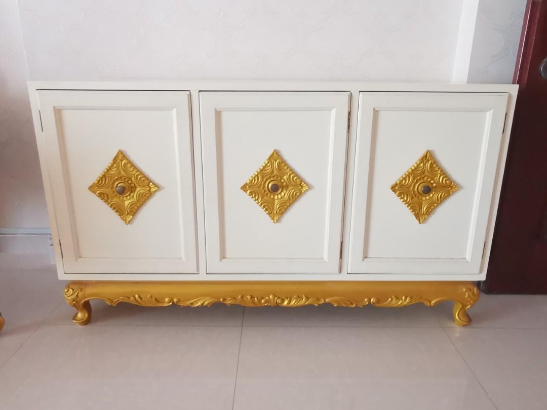 Victorian Style Shoe Cabinet, Furniture & Home Living, Furniture ...