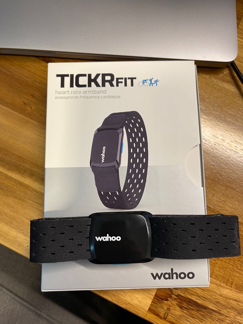 Wahoo TICKRFIT Armband Heartrate Monitor, Health & Nutrition, Health ...