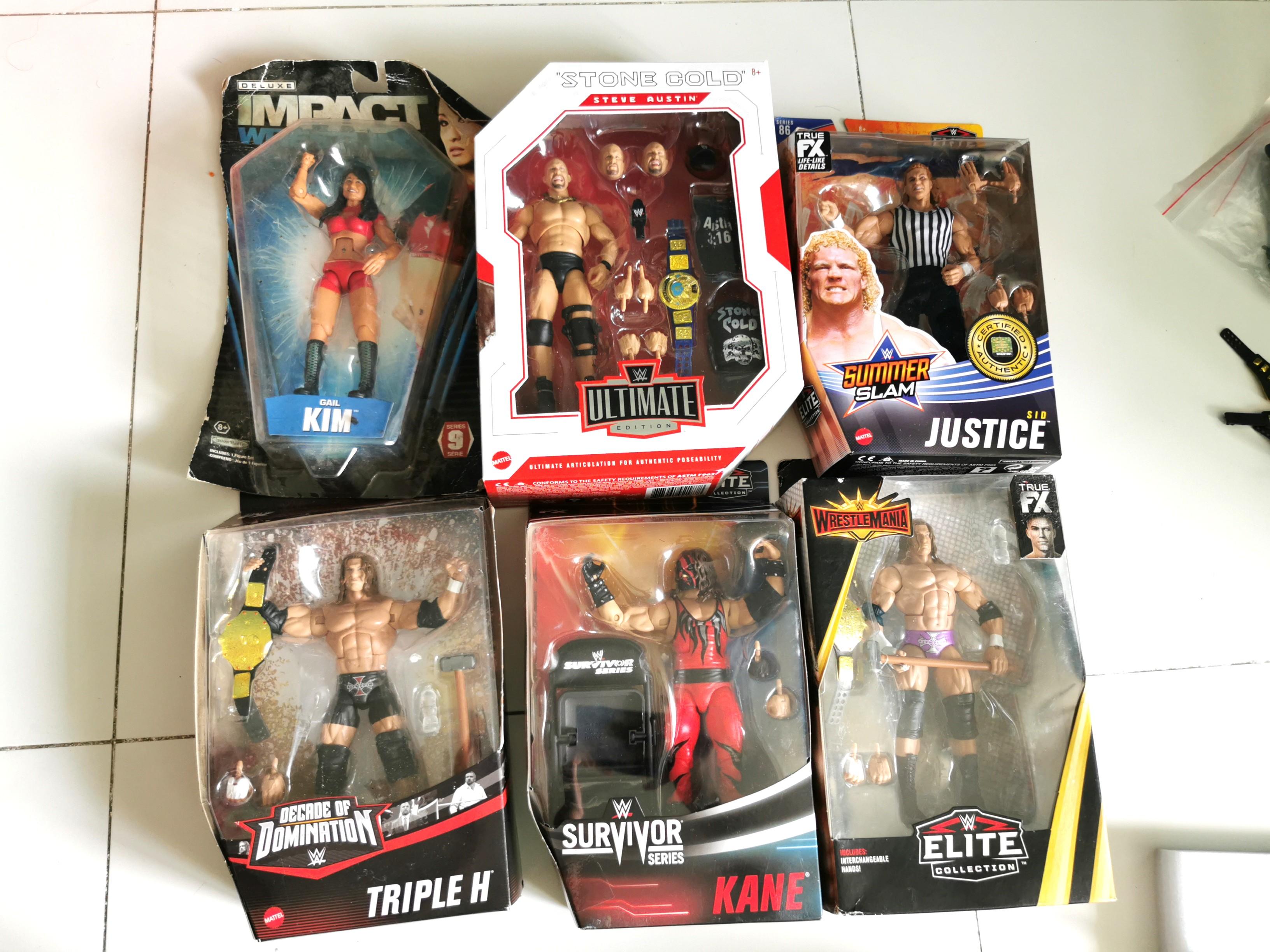 Wwe gail kim stone cold steve austin sid vicious justice kane triple h ...