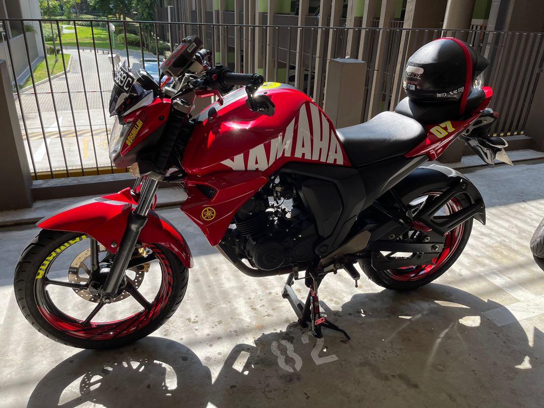 Yamaha fzn150, Motorcycles, Motorcycles for Sale, Class 2B on Carousell