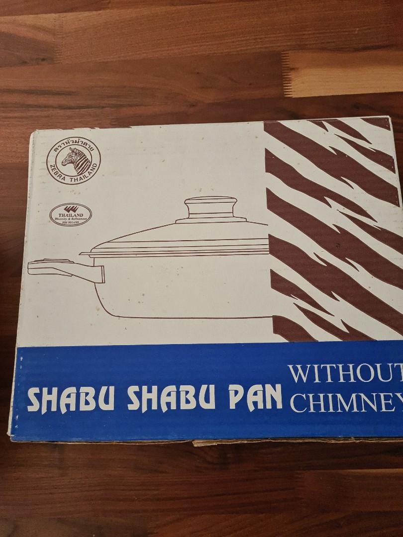 ZEBRA 26cm Shabu Shabu Pan, Furniture & Home Living, Kitchenware ...