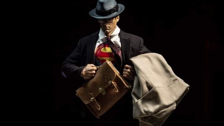 1/6 scale clark kent brief bag custom made as seen in Superman movie ...