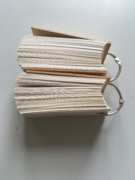 無印便條咭 提示卡 Muji Cover Word Card, 興趣及遊戲, 手作＆自家設計, 其他 - Carousell