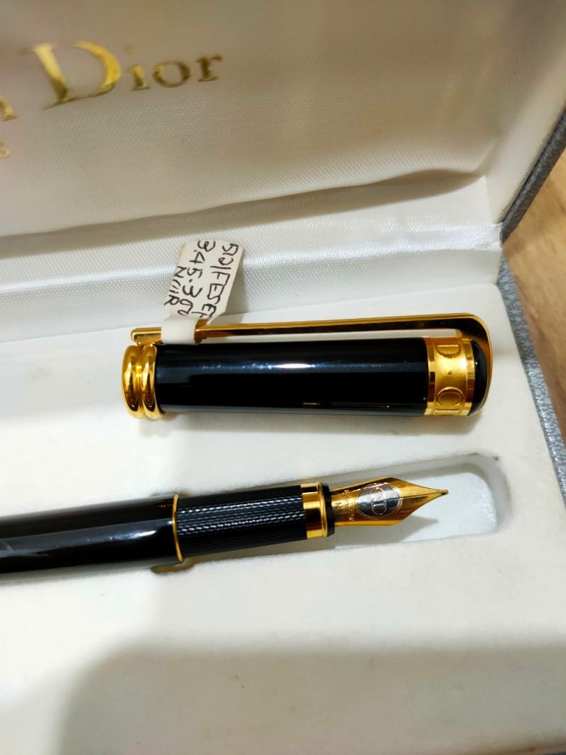 [Brand New Vintage] Christian Dior Fountain Pen (No refill), Luxury ...