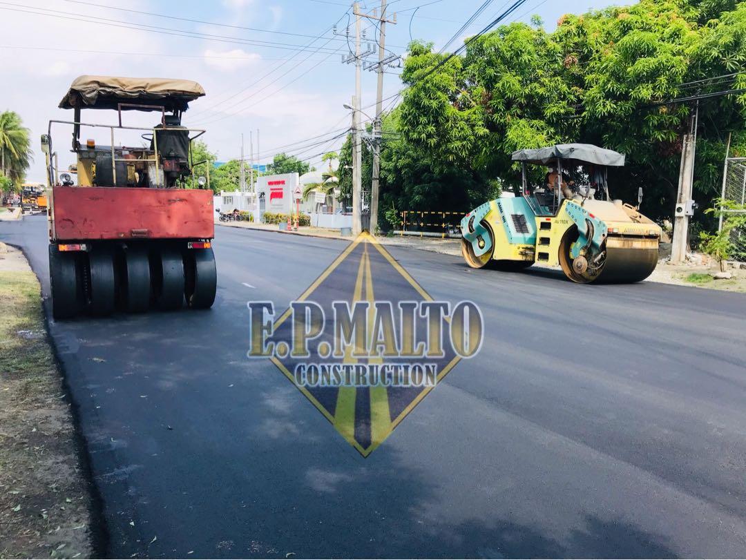 Asphalt Road Construction, Commercial & Industrial, Construction Tools ...