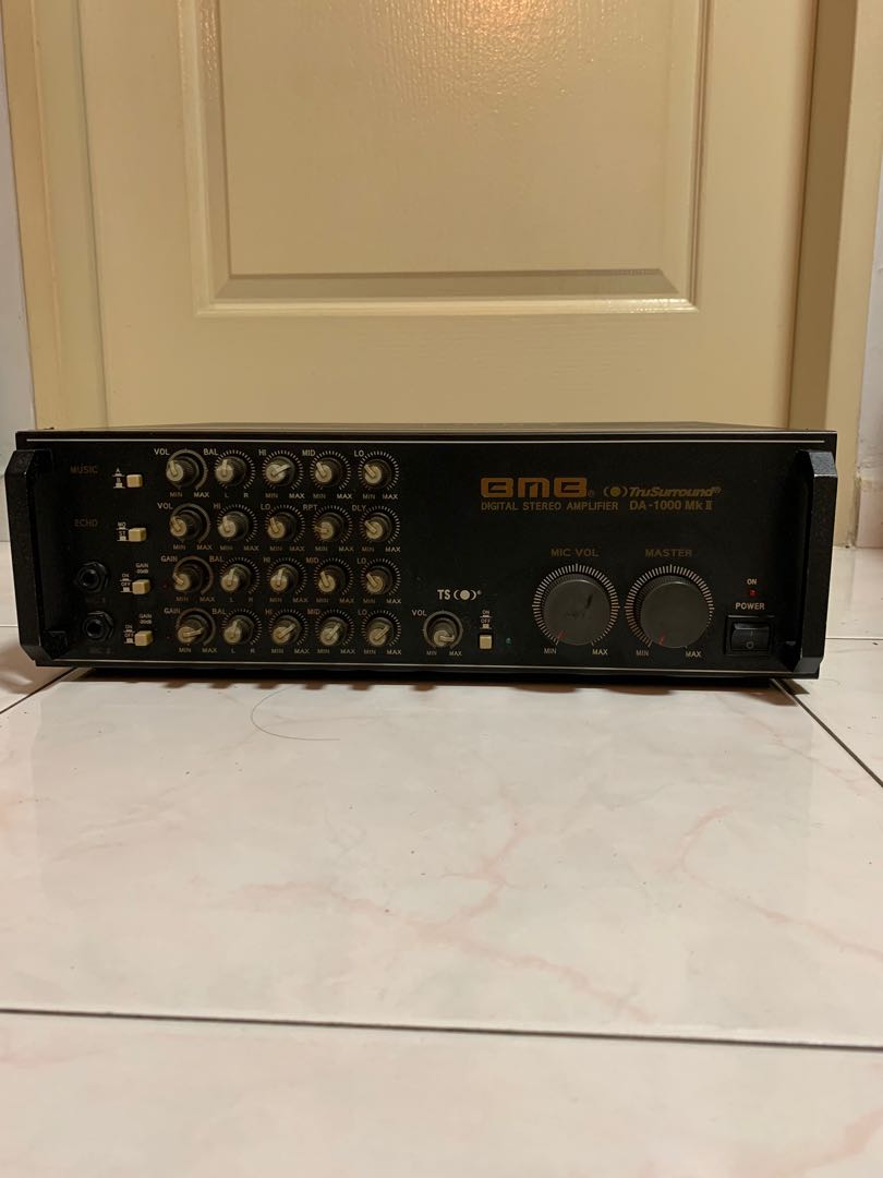 Karaoke BMB Digital Stereo Amplifier TruSurround DA-1000Mk 2, Audio ...