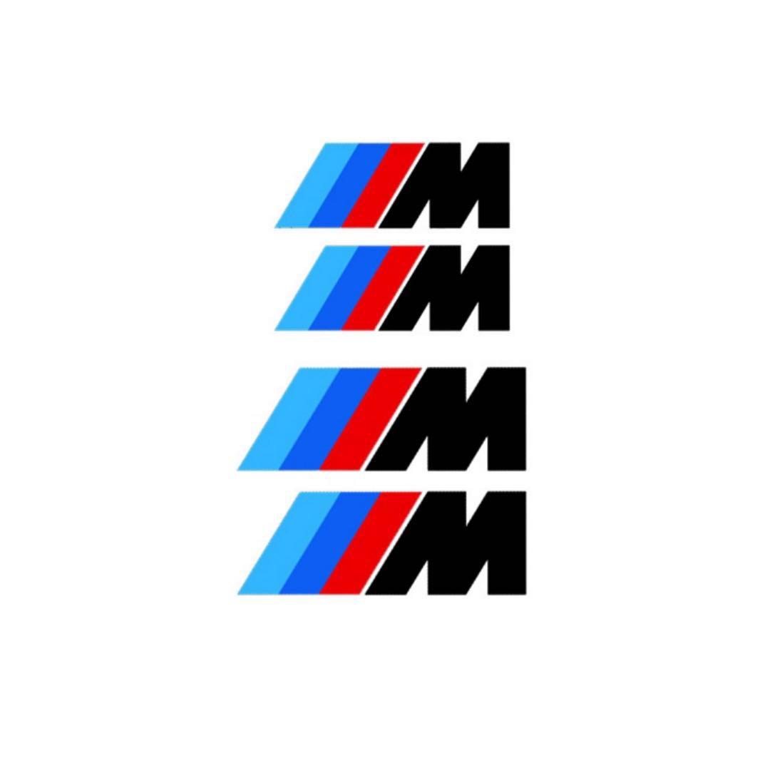 BMW M Logo Sticker, Car Accessories, Accessories on Carousell