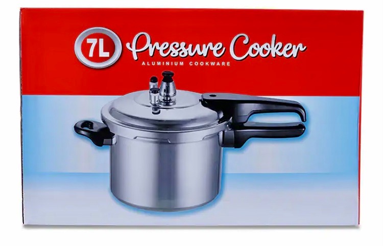 Brand New 7 Litre Aluminium Pressure Cooker, TV & Home Appliances ...