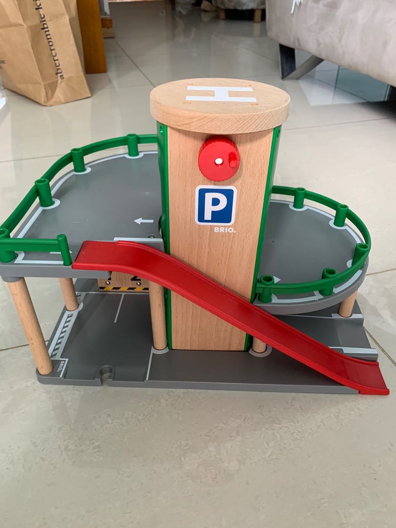 Brio Car Park, Babies & Kids, Infant Playtime on Carousell