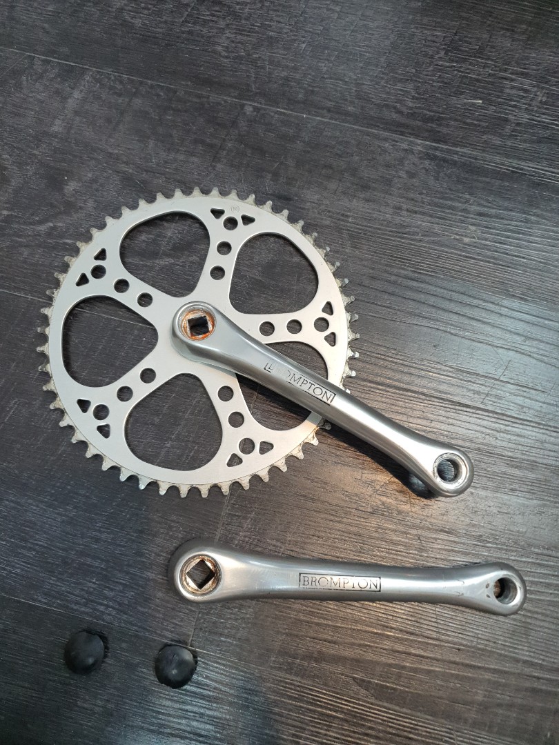 Brompton Original chainring + crank, Sports Equipment, Bicycles & Parts ...