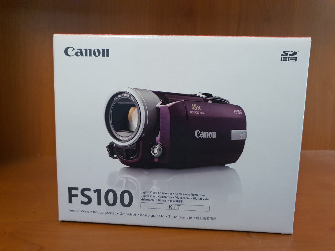 Canon FS100 (Used), Photography, Video Cameras on Carousell