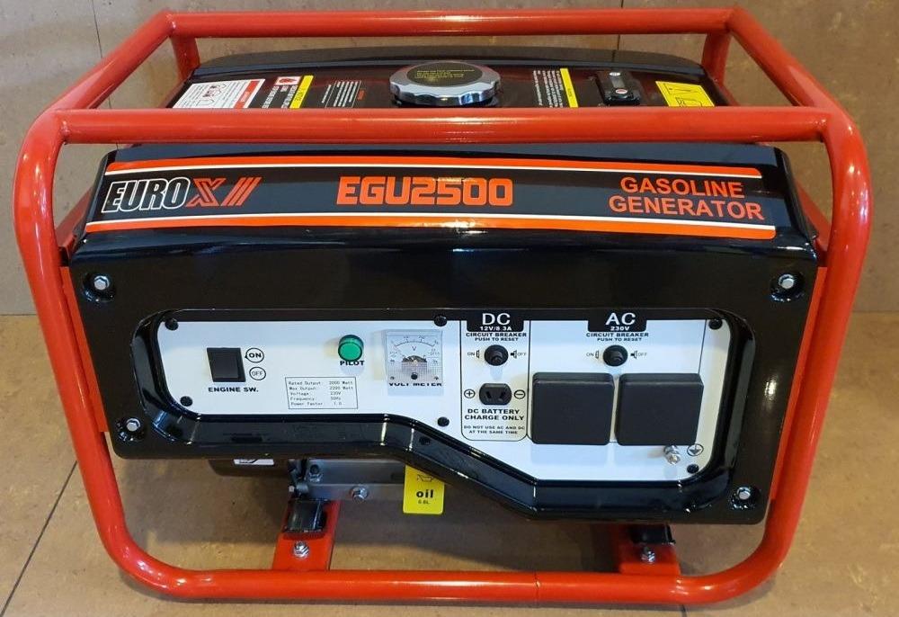 Eurox 2.2kw Petrol Portable Generator Set Genset, Health & Nutrition, Assistive & Rehabilatory ...