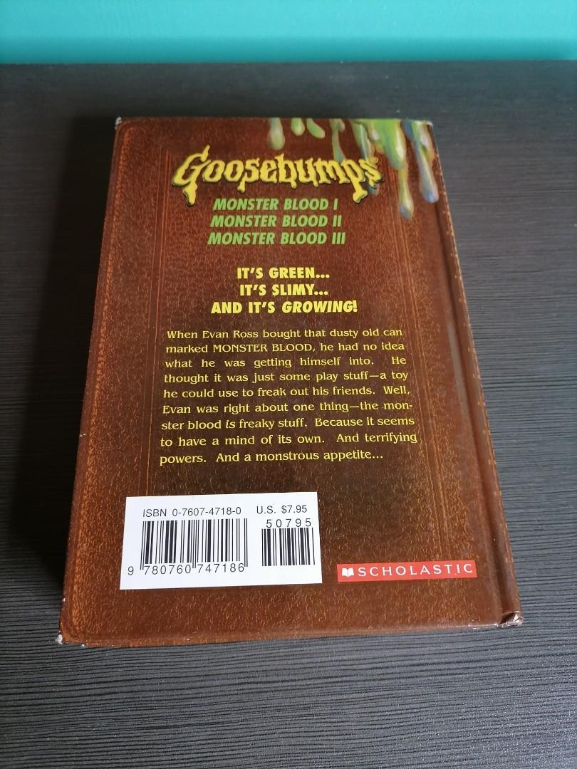 Goosebumps Monster Blood Collection, Hobbies & Toys, Books & Magazines ...