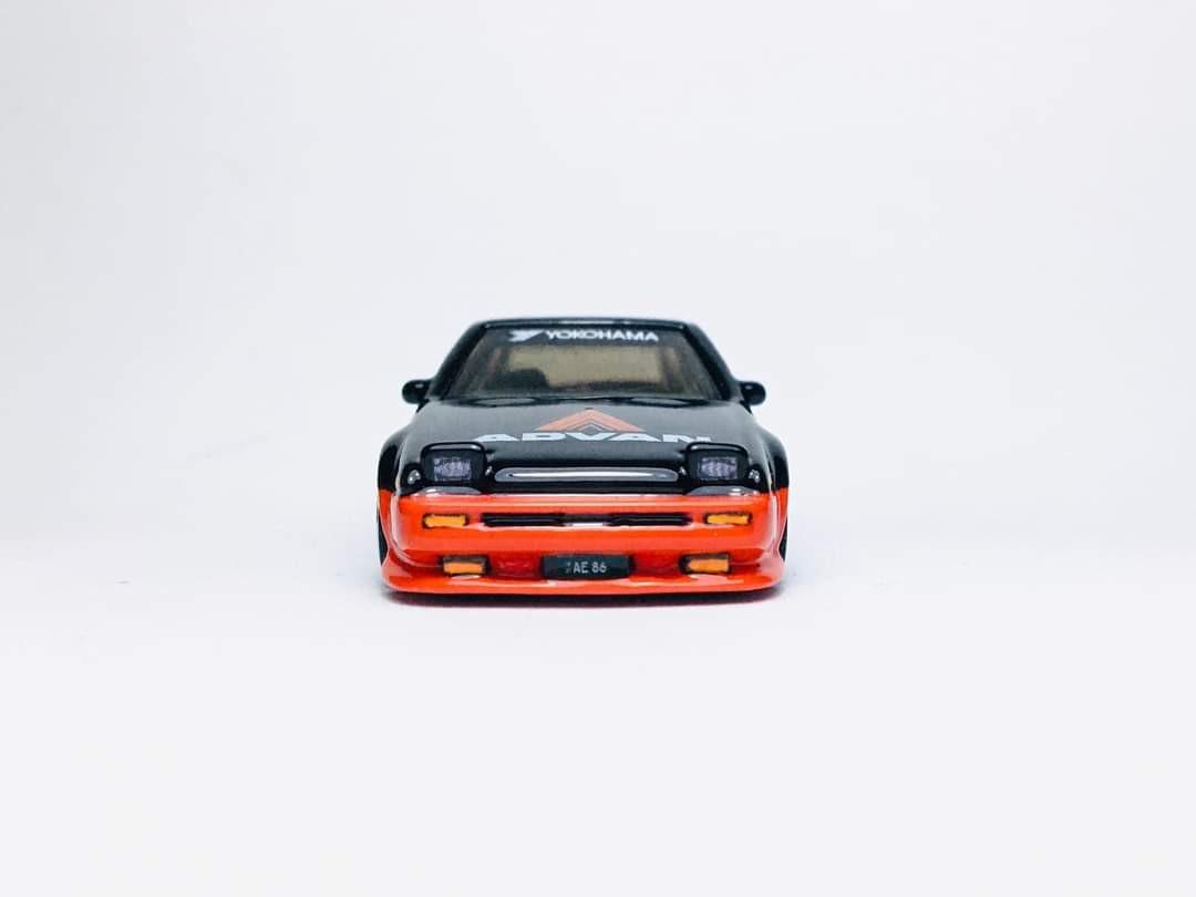 Hot Wheels Toyota AE86 Sprinter Trueno Advan Custom with Custom Bodykit ...