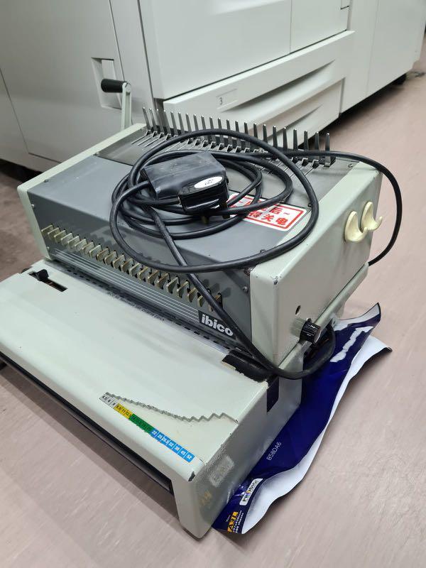 Ibico EPK-21 Electric Ring Bind Machine, Computers & Tech, Office ...