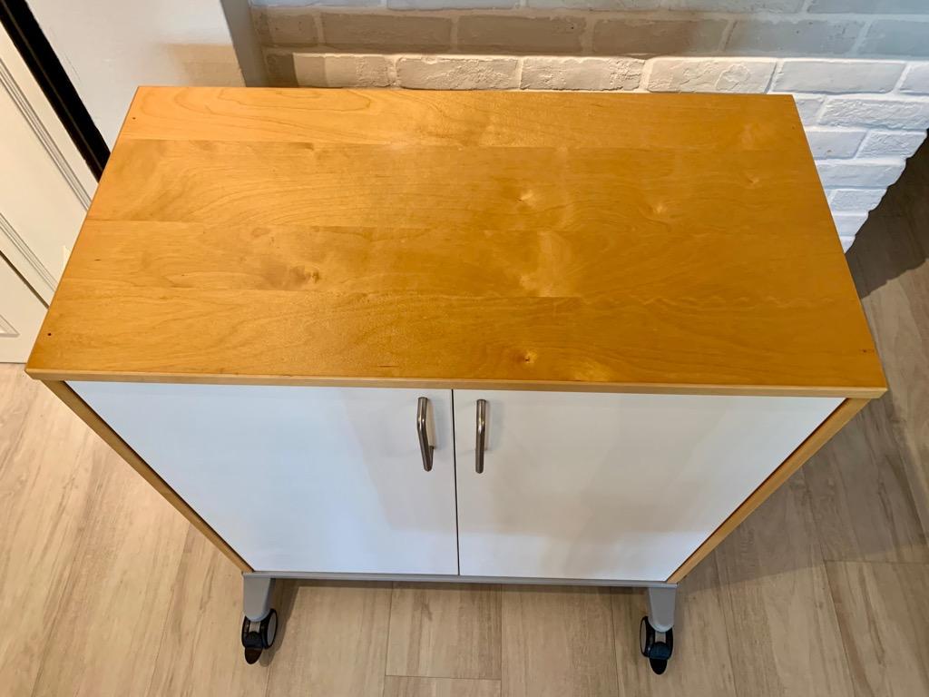 IKEA Effektiv - heavy duty cabinet, adjustable shelves and wheels ...