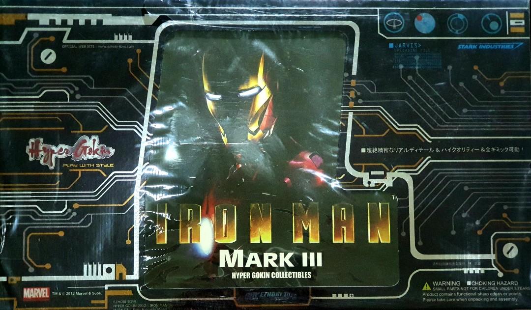 Iron Man Mark III Hyper Gokin Collectibles, Hobbies & Toys, Memorabilia ...