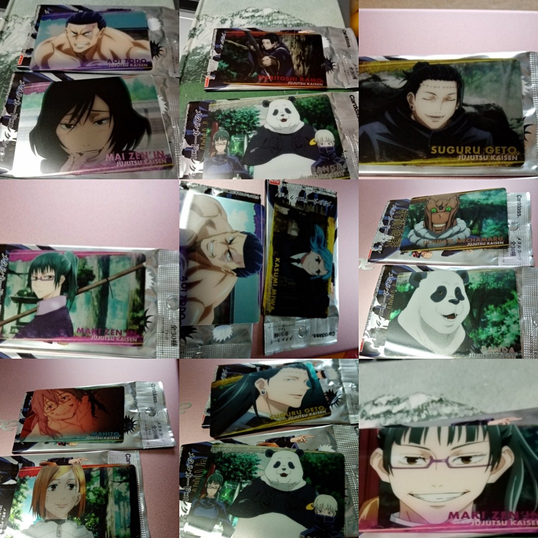 Jujutsu Kaisen Anime Scene Metal Card, Hobbies & Toys, Memorabilia ...