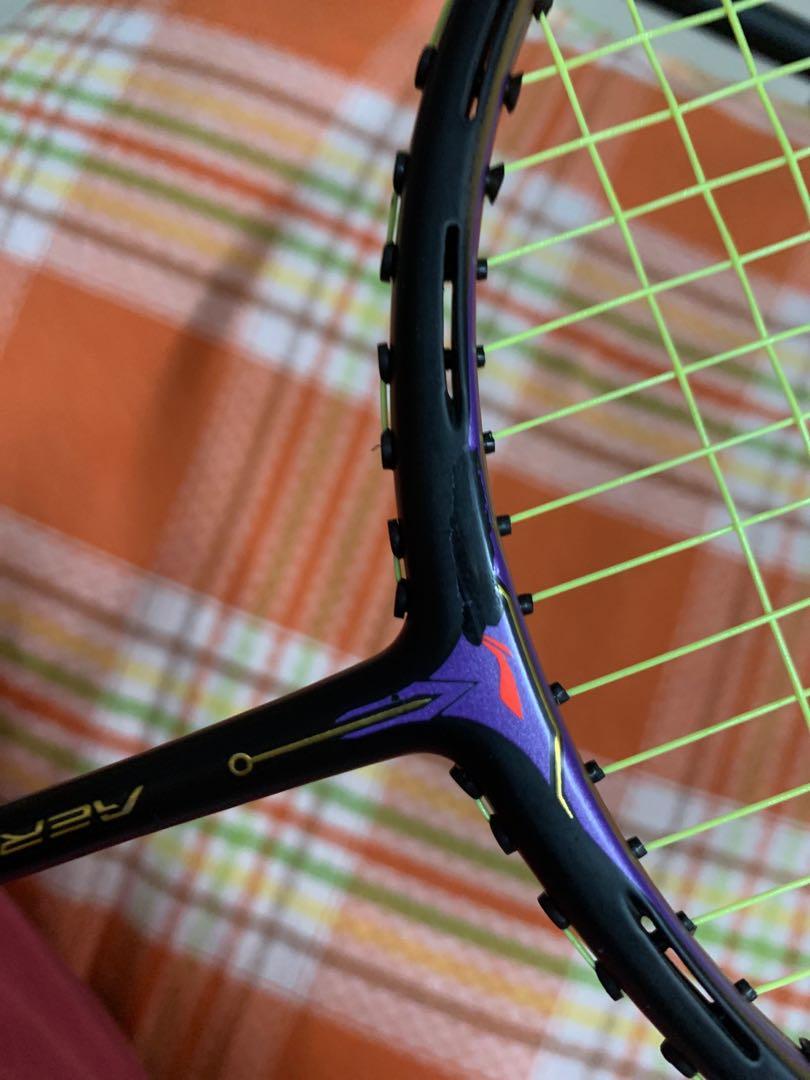 Li-ning Aeronaut 9000i Yonex, Sports Equipment, Sports & Games, Racket ...