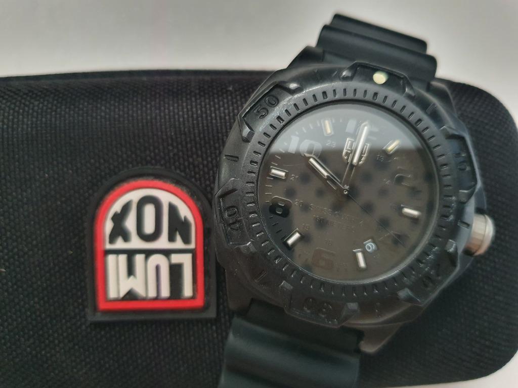 Luminox Sentry Series 0200 Blackout Swiss Military watch, Luxury ...