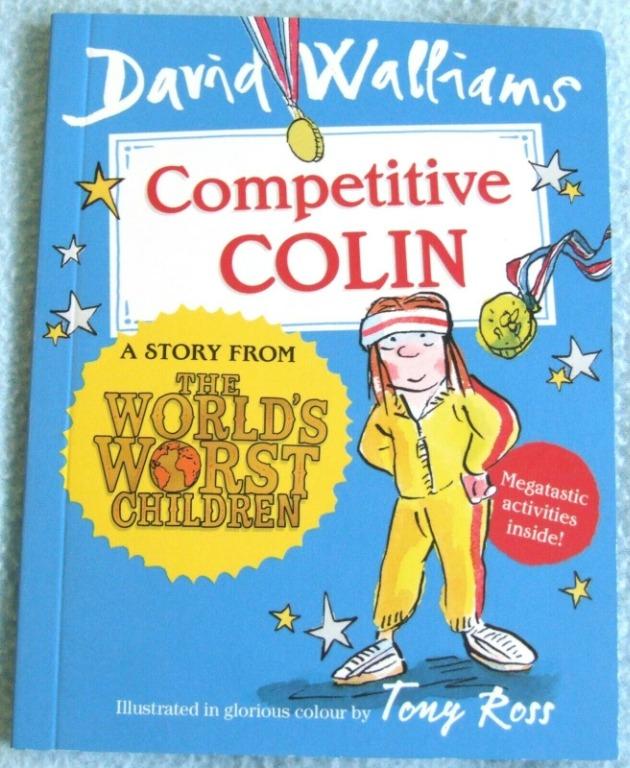 McDonald's David Walliams COMPETITIVE COLIN Worlds Worst Children BOOK ...