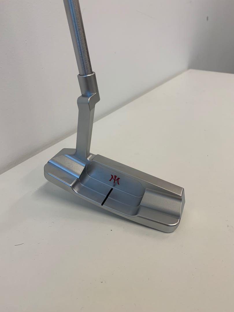Miura KM-009 white chrome putter, Sports Equipment, Sports & Games ...