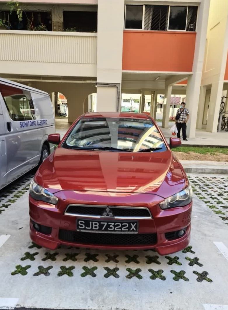 Mitsubishi Lancer 1.5A Mivec, Cars, Car Rental on Carousell