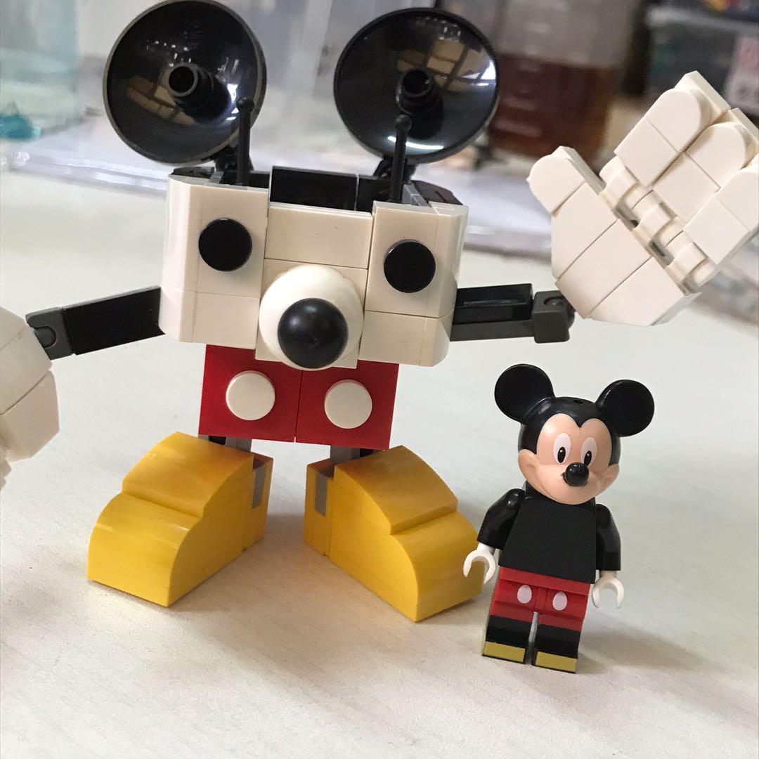 MOC LEGO Disney Mickey Mouse Robot Mickey Mouse minifig 迪士尼 米奇老鼠 人仔 ...