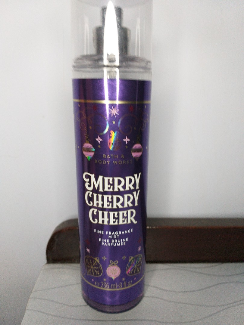 NEW Parfum Body Mist Bath & Body Works Merry Cherry Cheer Fine ...