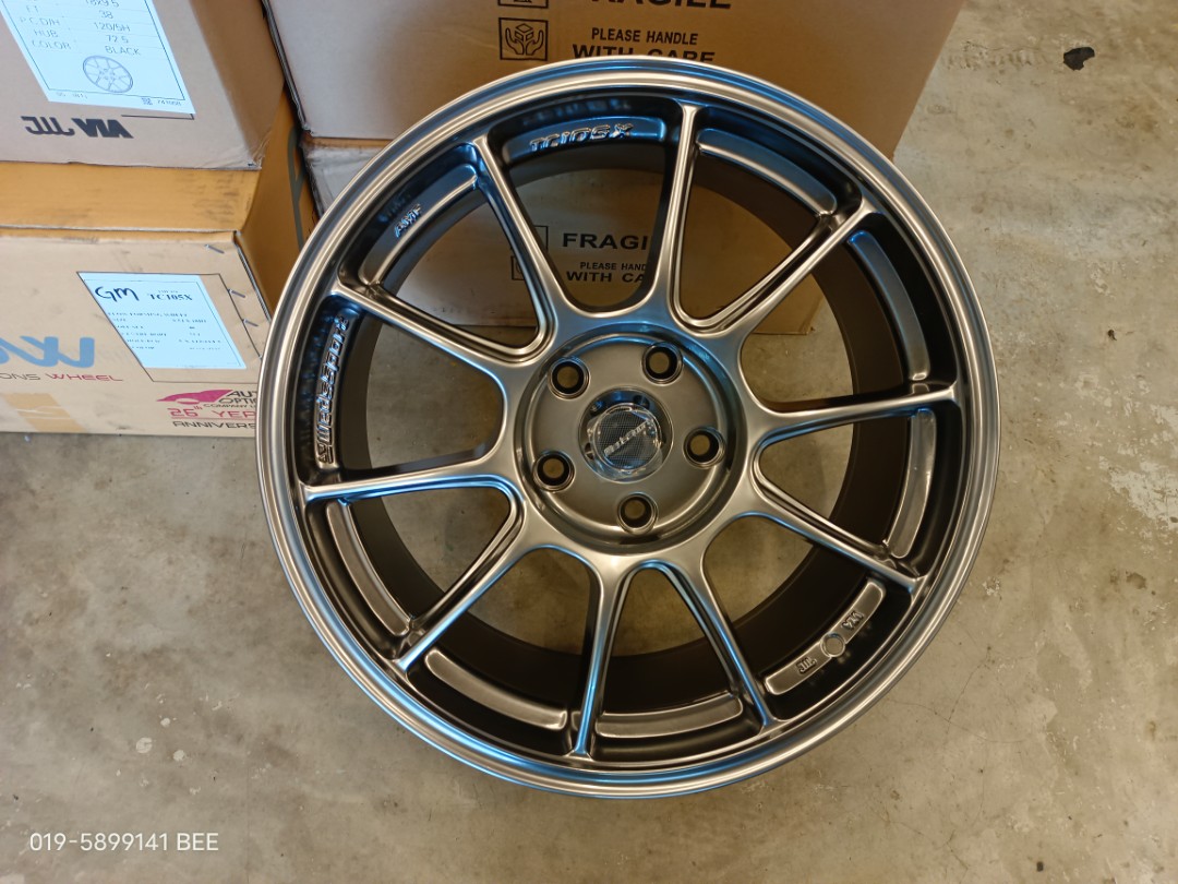 NEW SPORT RIM 17 INCH RINGAN TC105X CIVIC ACCORD HRV CRZ ACCORD, Auto ...