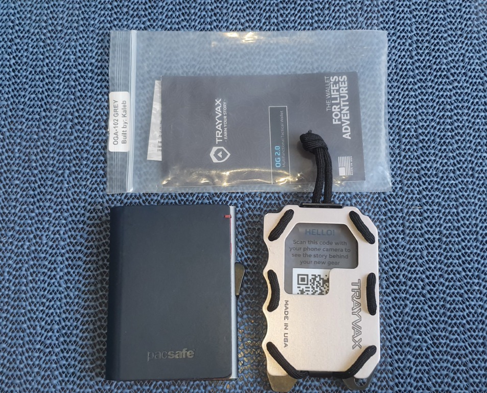 Pacsafe RFIDsafe Tec slider, Men's Fashion, Watches & Accessories ...