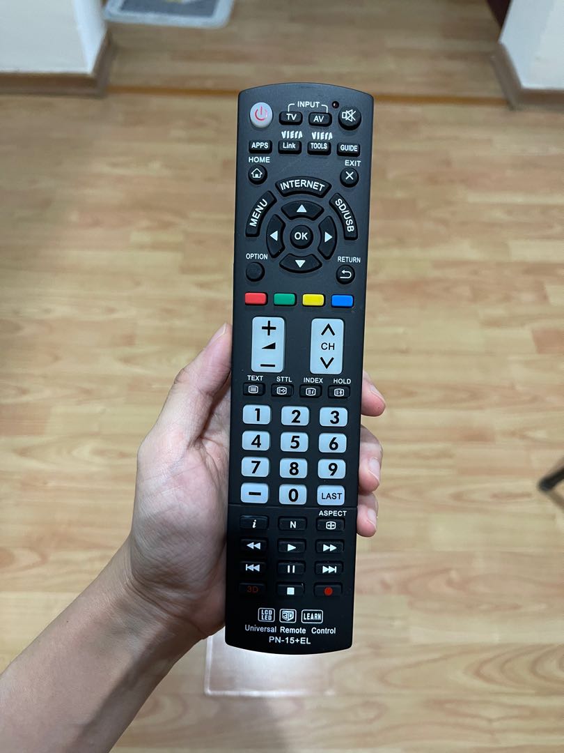 Panasonic universal remote, TV & Home Appliances, TV & Entertainment ...