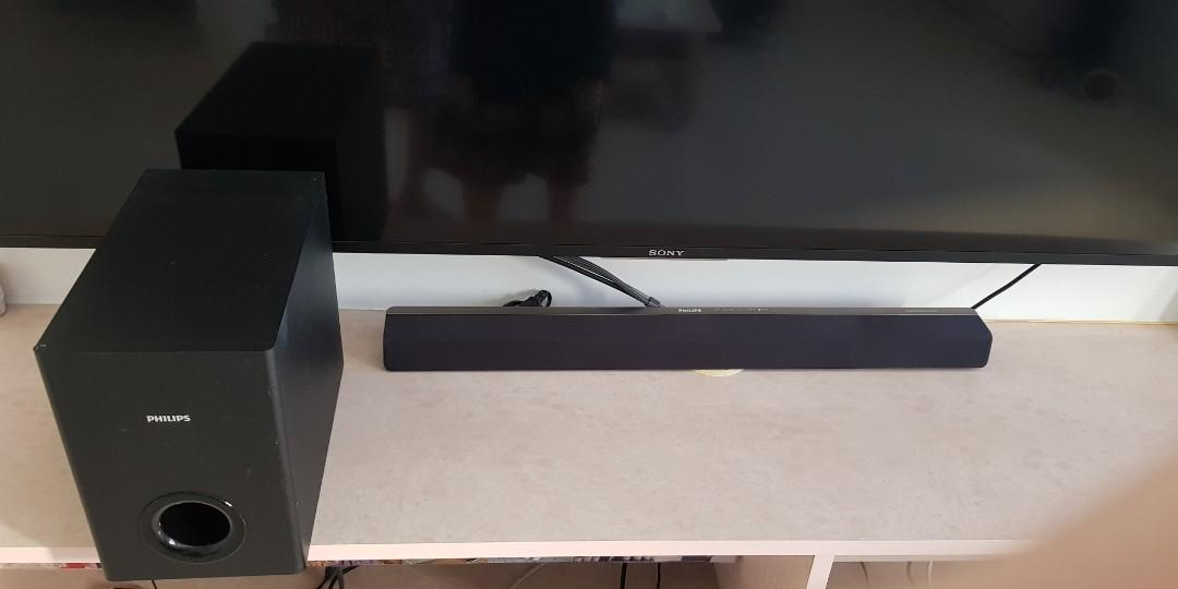 Philip Soundbar with Woofer, Audio, Soundbars, Speakers & Amplifiers on ...